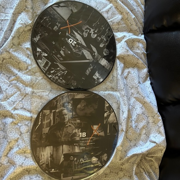 Media | Rare Metallica 220 Blackened Double Sided Picture Vinyls | Poshmark